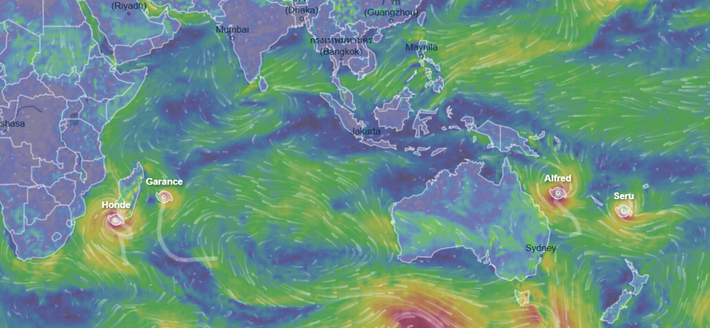 Tropické cyklóny : Meteopress | Predpoveď počasia, aktuálne počasie